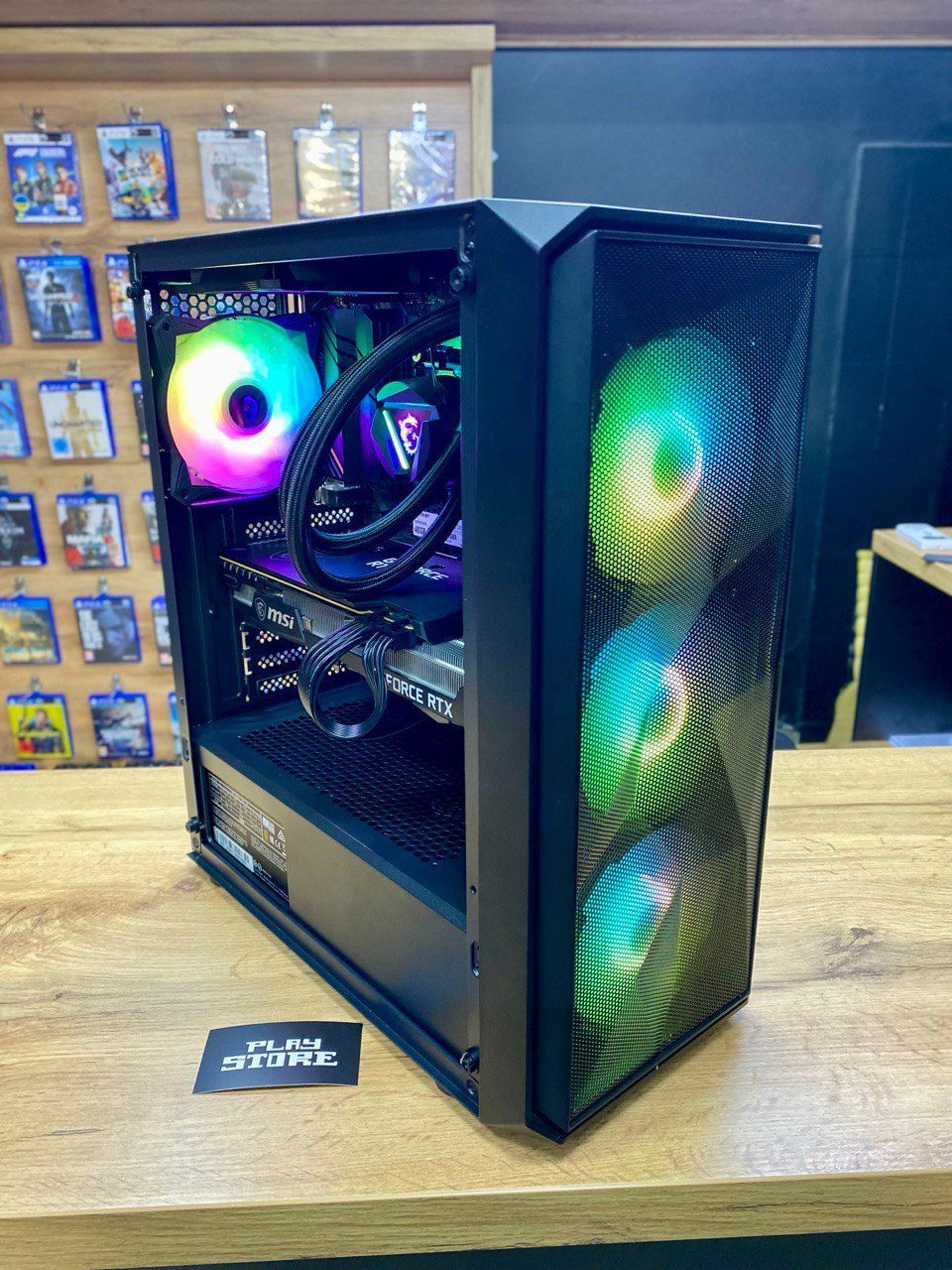 Купити Ігрова збірка AMD Ryzen 7 3700X/RTX 3070/RAM 16GB/480GB (Водяне ...